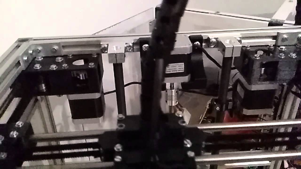 Core xy problem, slow motion video - YouTube