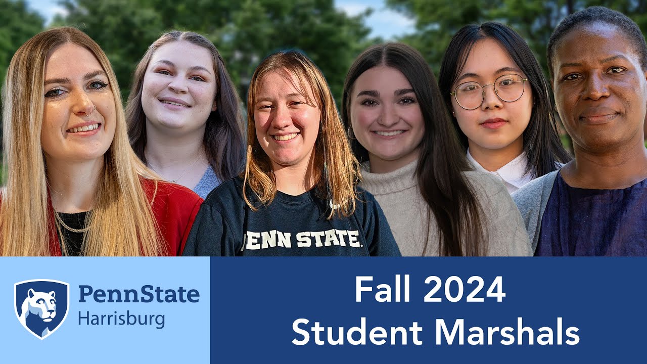 The Fall 24 Student Marshals - YouTube