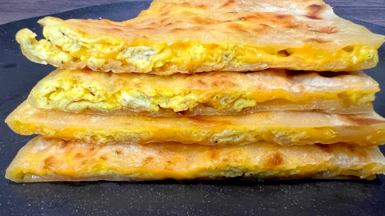 Eggs and Cheese Paratha | Your comfort food ready in 15 minutes ...