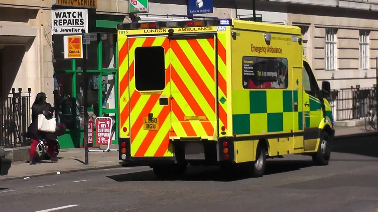 London Ambulance Service - Mercedes Sprinter Emergency Ambulance On ...