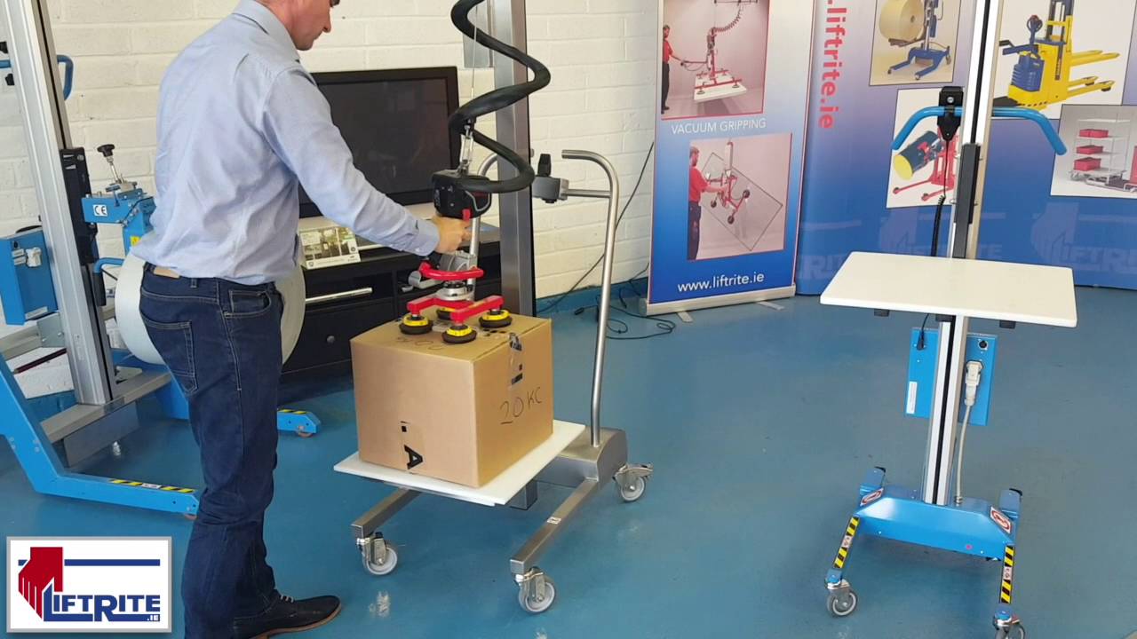 Vacuum Box Gripper | Lift Rite - YouTube