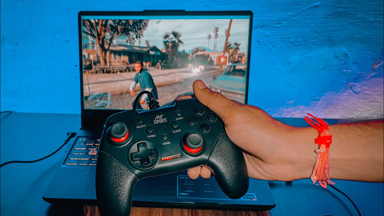 Ant Esports Gp100 | Gta V Gaming Test | | Usb Game Controller for Pc ...