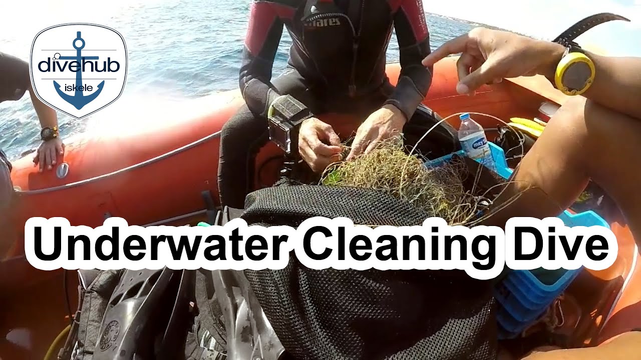 Underwater Cleaning with Dive Hub - YouTube