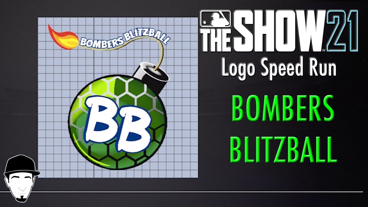 MLB the Show Logo Speed Run - Bombers Blitzball - YouTube