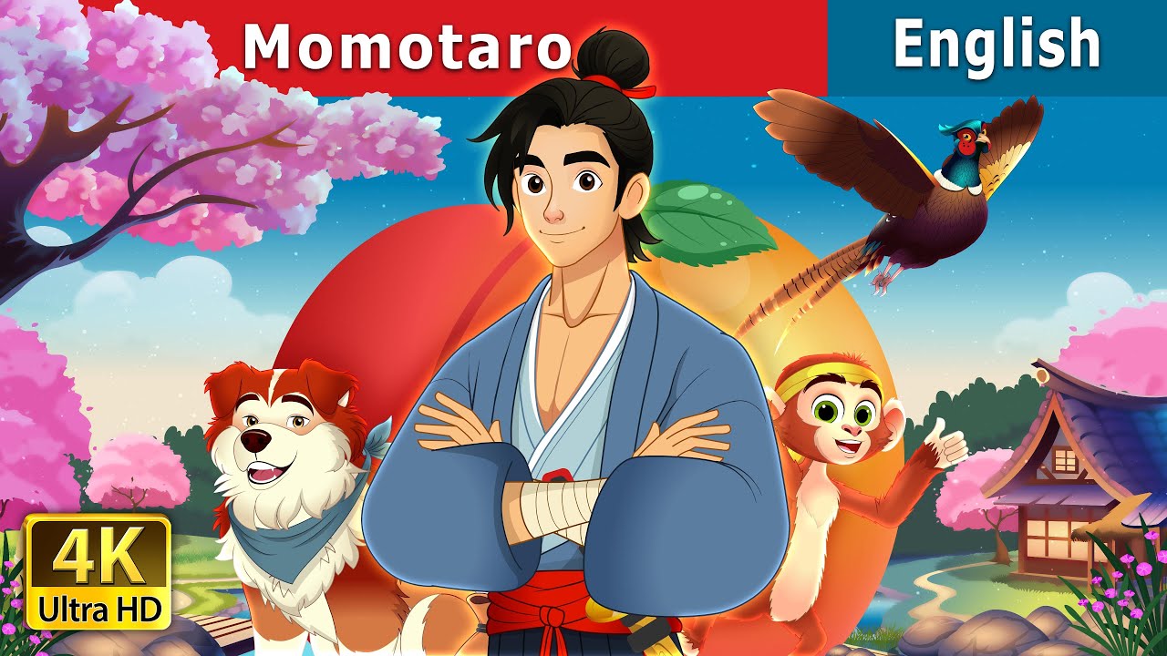 MOMOTARO | Stories for Teenagers | @EnglishFairyTales - YouTube