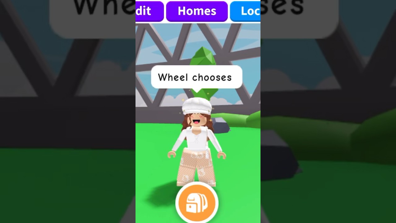Wheel chooses what I do in Adopt Me!/trying tt hack #adoptme #roblox # ...