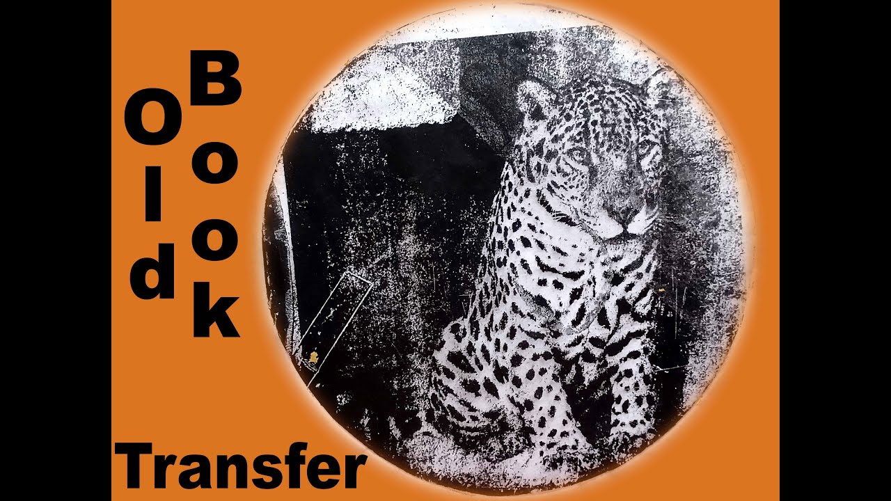 Vintage Book Transfer with a Gelli Plate – Full Tutorial - YouTube