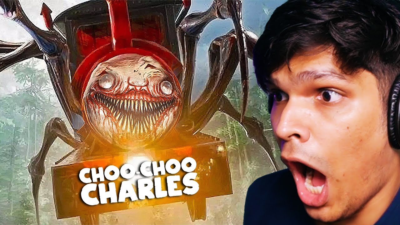 THIS TRAIN IS SO SCARY (Choo-Choo Charles) Part 1 - YouTube