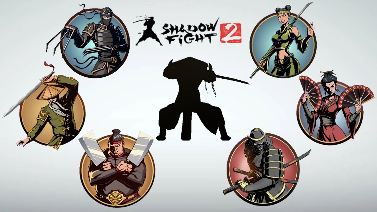 Shadow Fight 2 Shogun's Katana VS 6 Bosses - YouTube