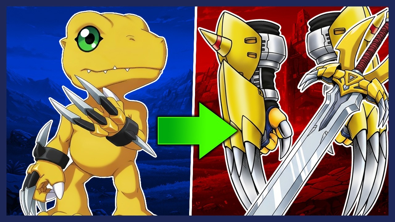 Así serían los Digimon de Adventure convertidos en armas legendarias 😱🔥 ...