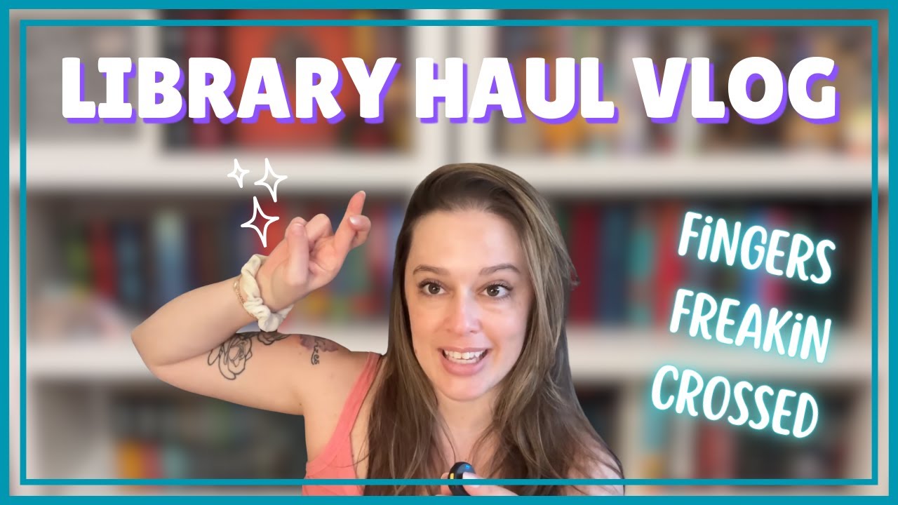 Library Haul Vlog - YouTube