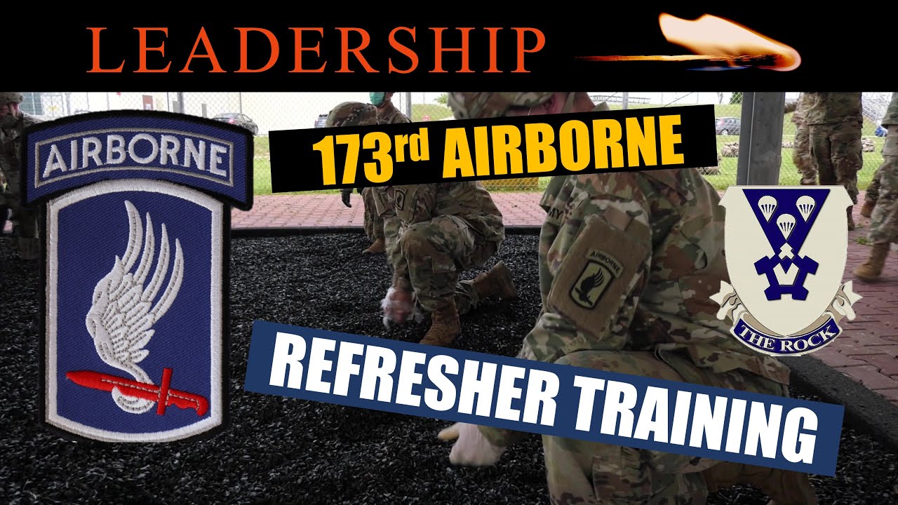 Paratrooper Discusses Basic Airborne Refresher Training - YouTube