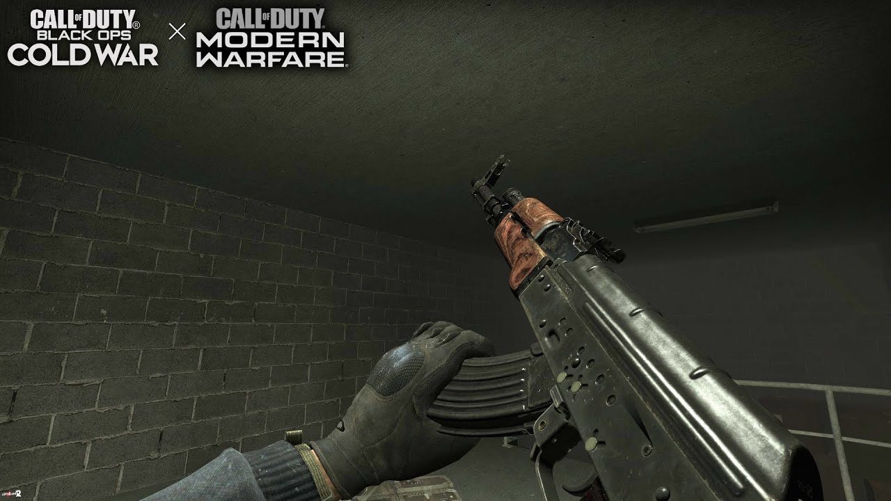 Left 4 Dead 2 AK-47 Black Ops Cold War BOCW using MW2019 Modern Warfare ...