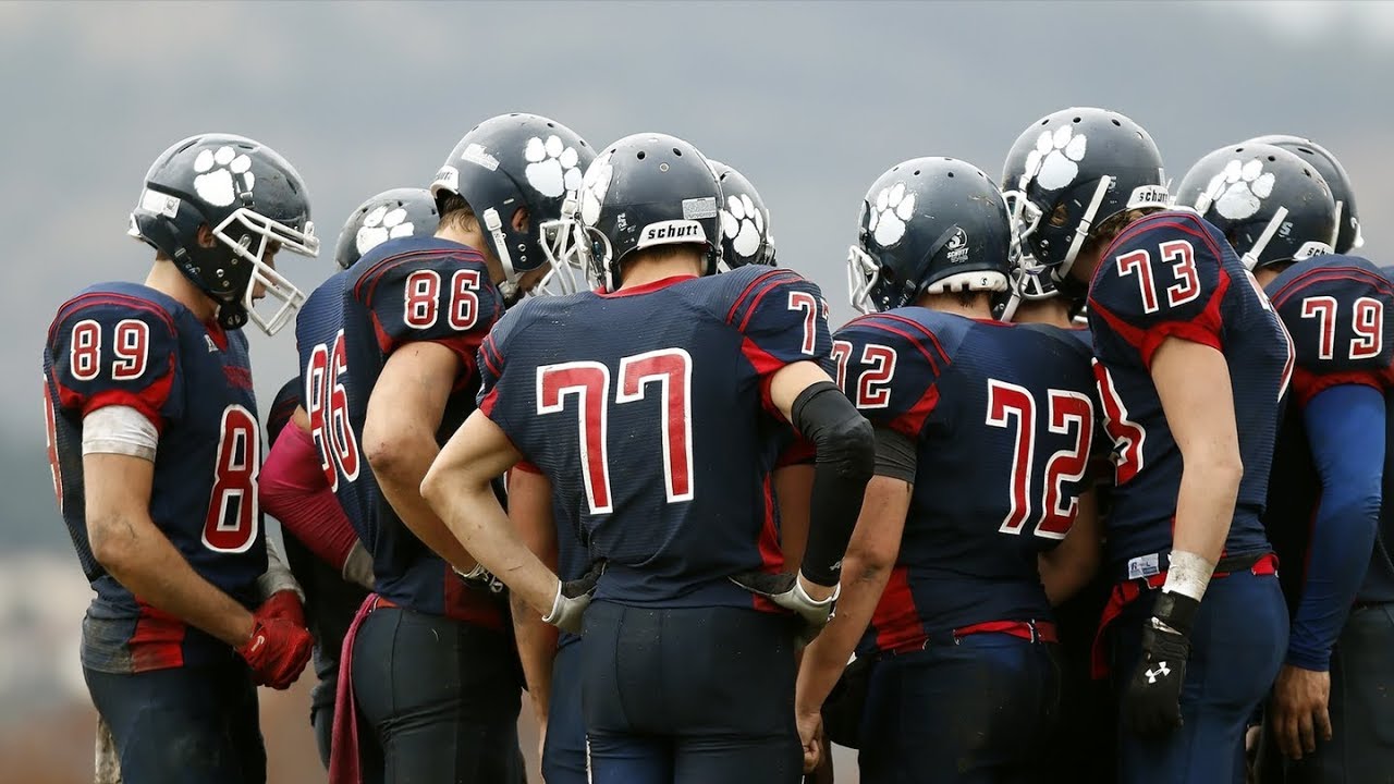 Football Huddle Silhouette
