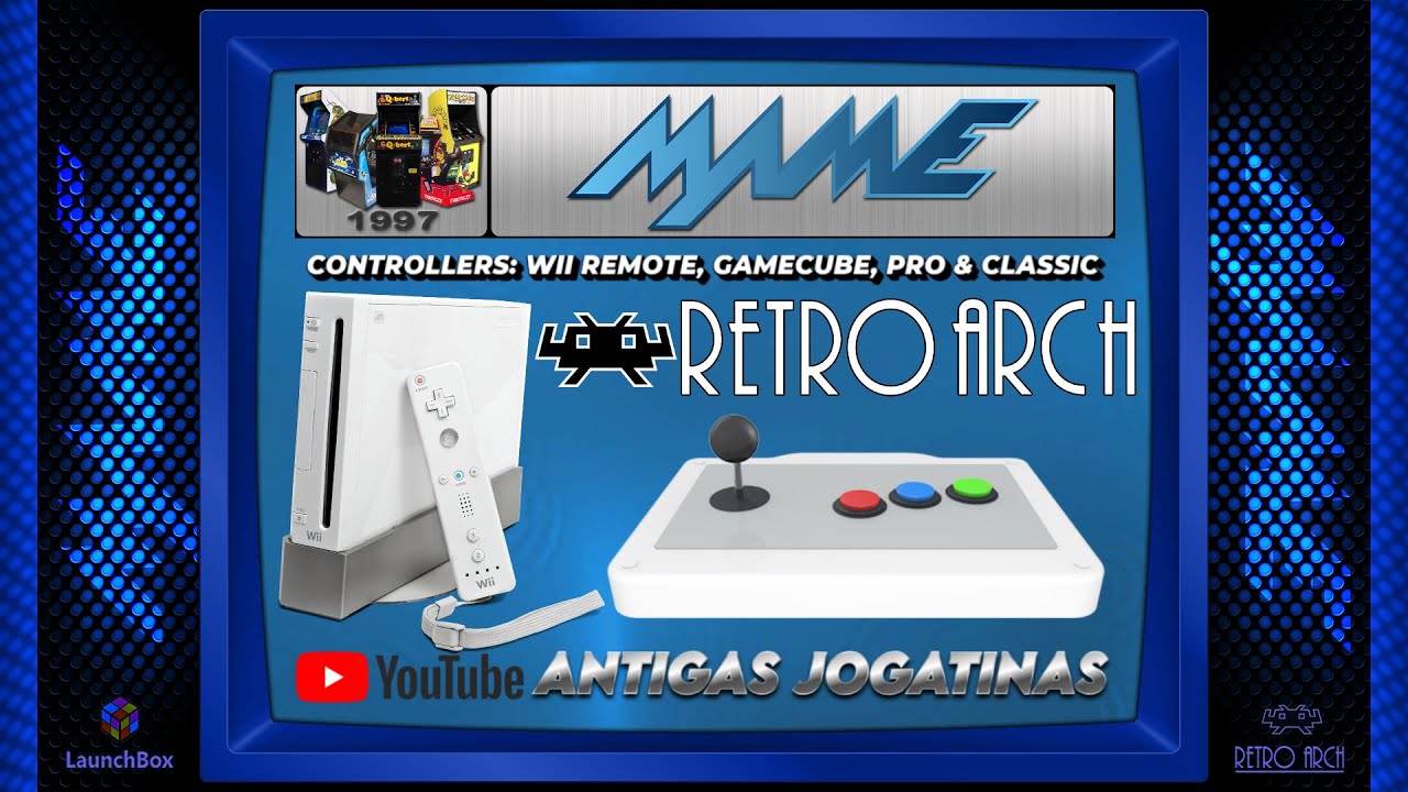 MAME ARCADE PLUS ULTIMATE COLORS - HOW TO PLAY ON THE NINTENDO WII ...