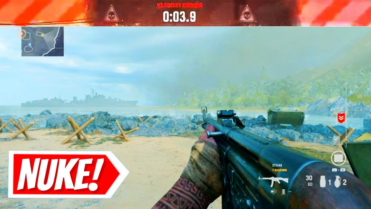 How NUKE Explosion Looks in Vanguard! ☢ Call of Duty Vanguard V2 Rocket ...