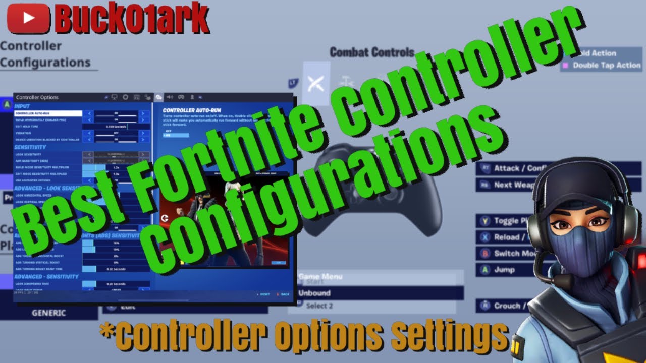 Best “Fortnite” Controller Options and Configurations - YouTube