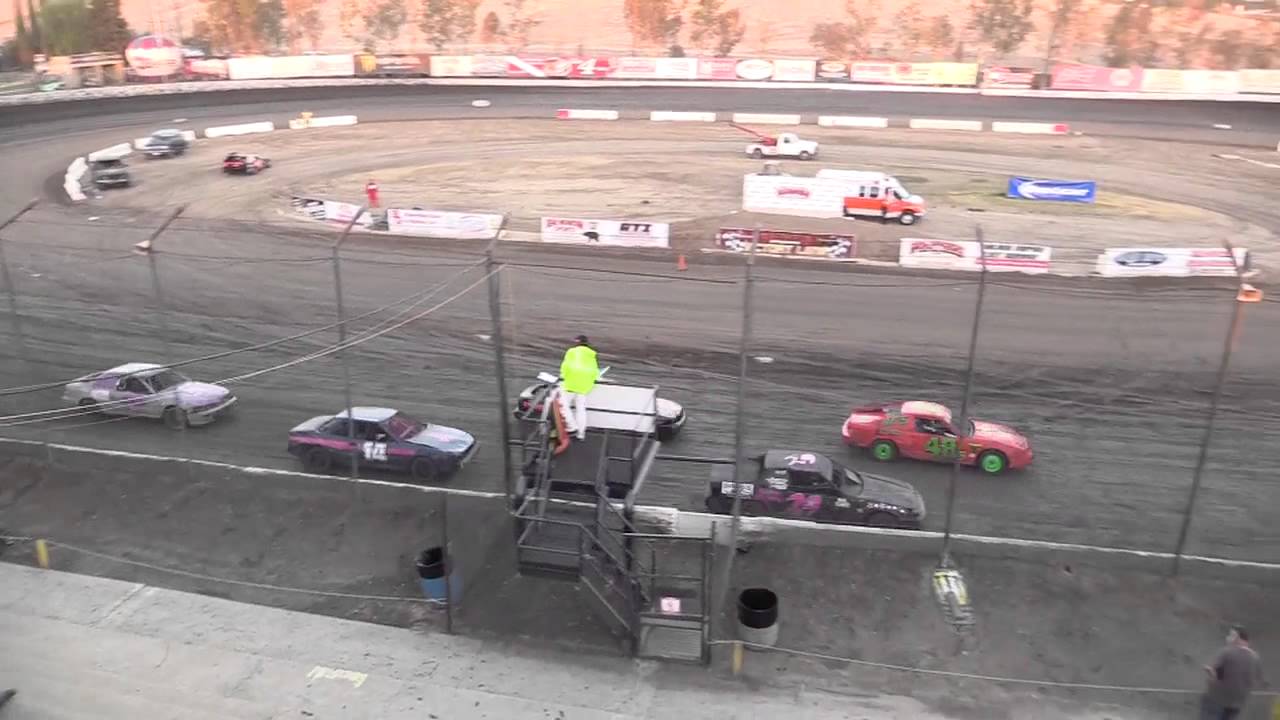 Bakersfield Speedway Friday Heat Races 11-28-14 - YouTube