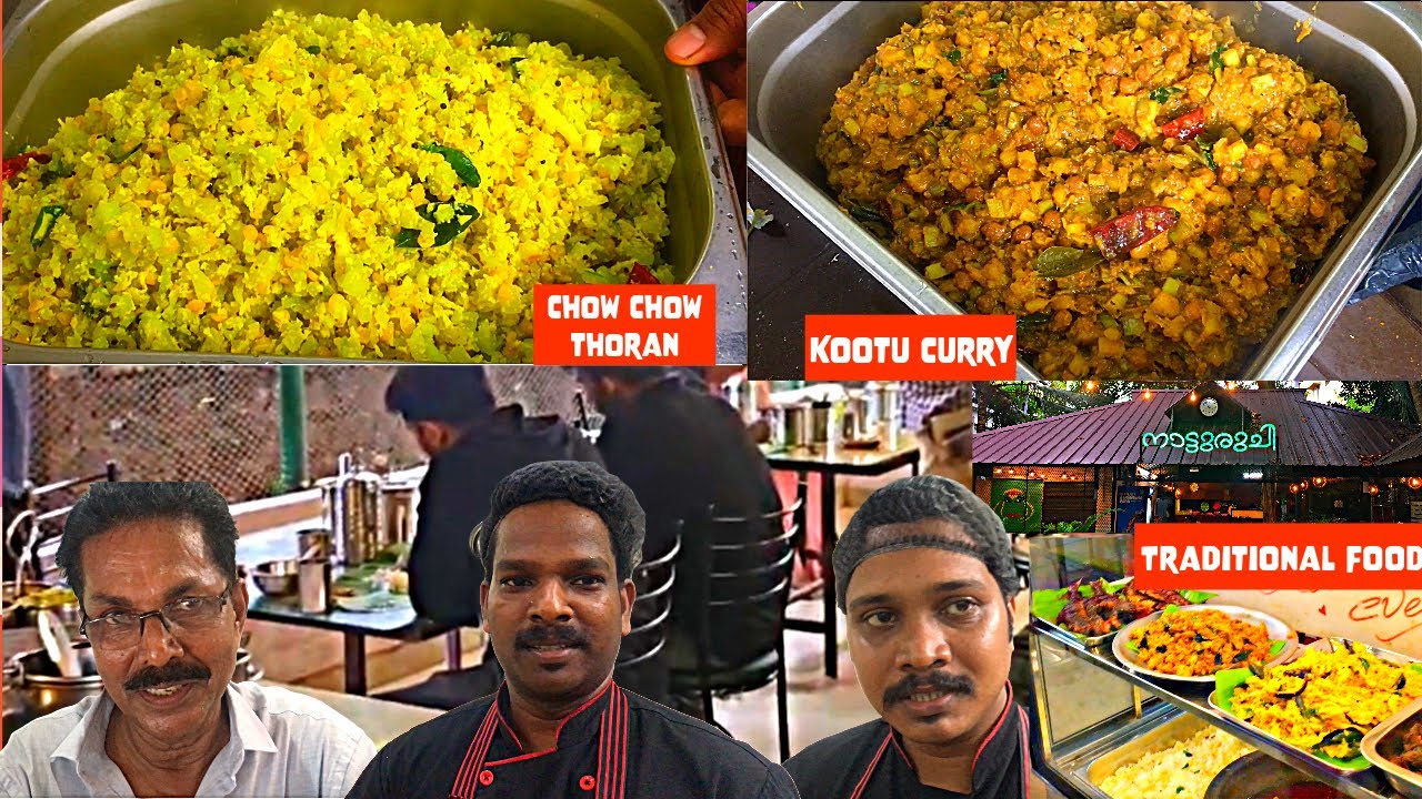 Making Tasty Veg Chow Chow Thoran | Kootu Curry & Easy Chow Chow Pickle ...
