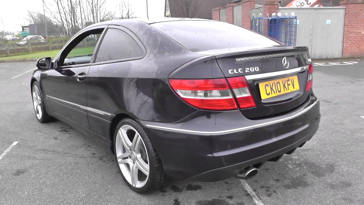 Mercedes-Benz CLC CLASS CLC 200 CDI Sport 3dr Auto U45944 - YouTube