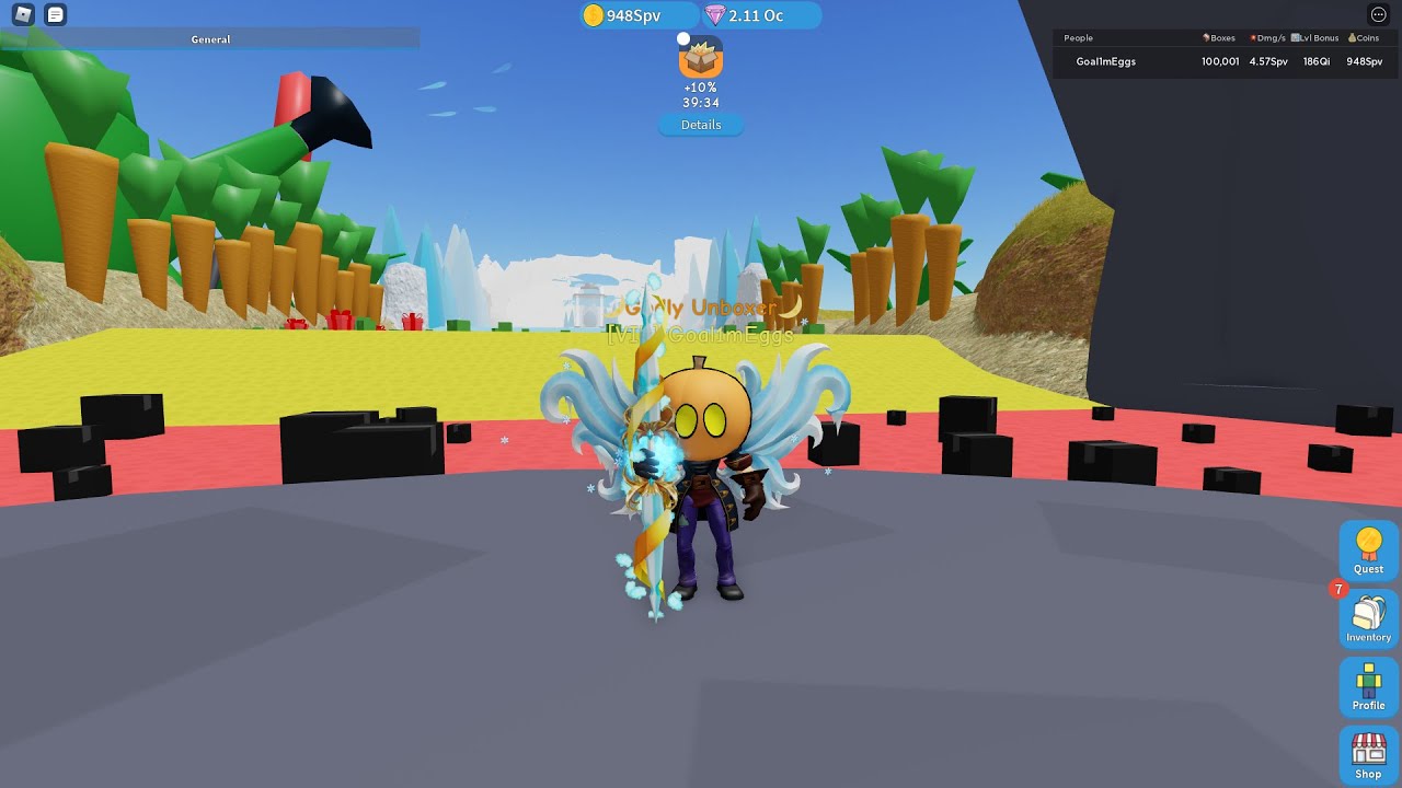 I opened 100,000 boxes in Unboxing Simulator ROBLOX! - YouTube