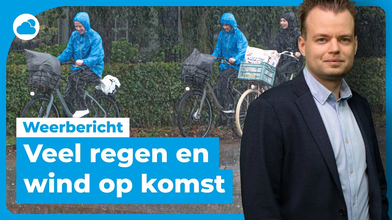 Weerbericht: vanaf donderdag veel regen en wind - YouTube