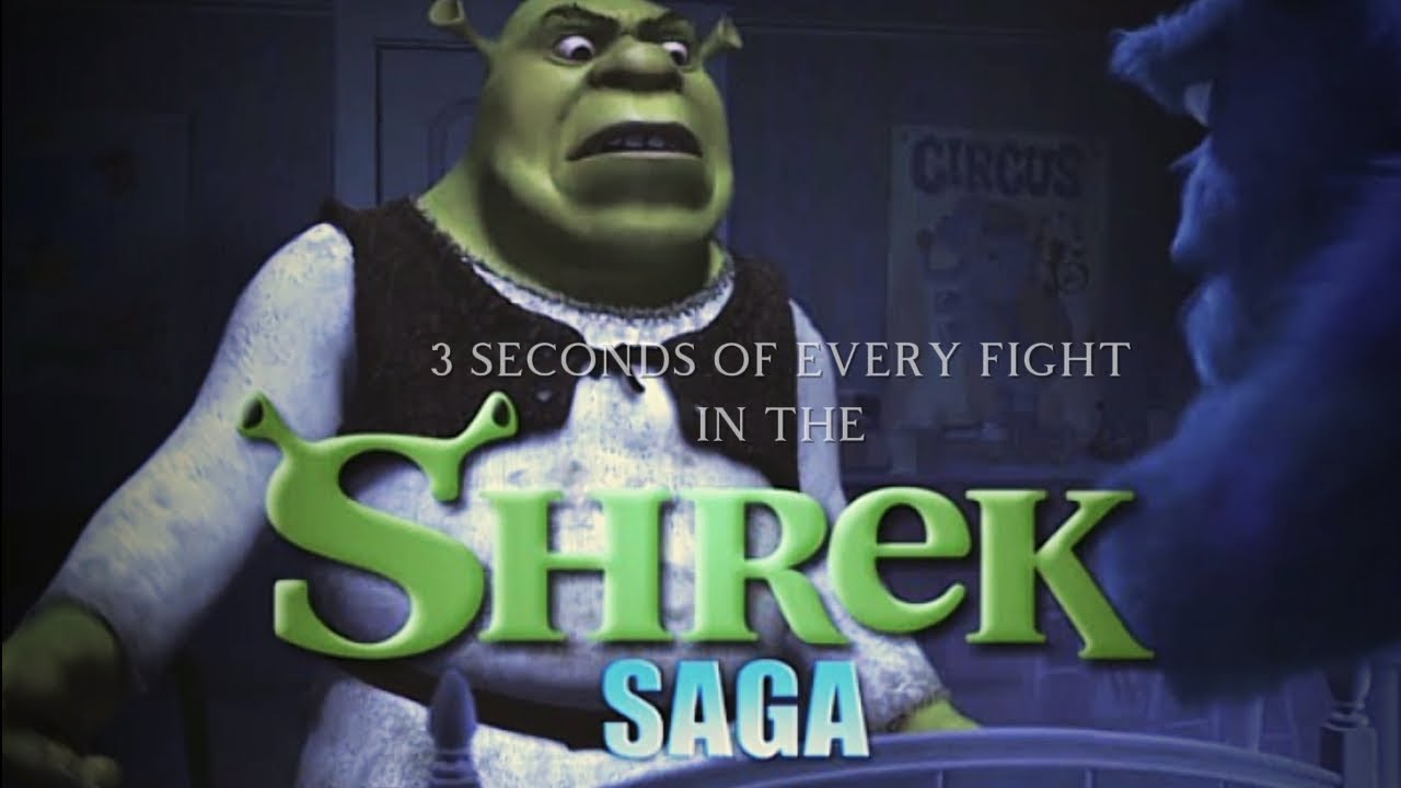 3 Seconds of every fight from the Shrek Saga (MCU Style) @ShrekReacts ...