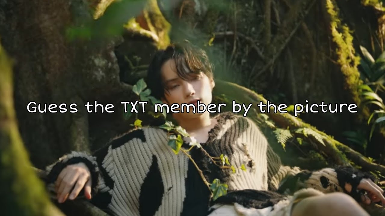 Guess the TXT member from the pictures | Get to know TXT - YouTube