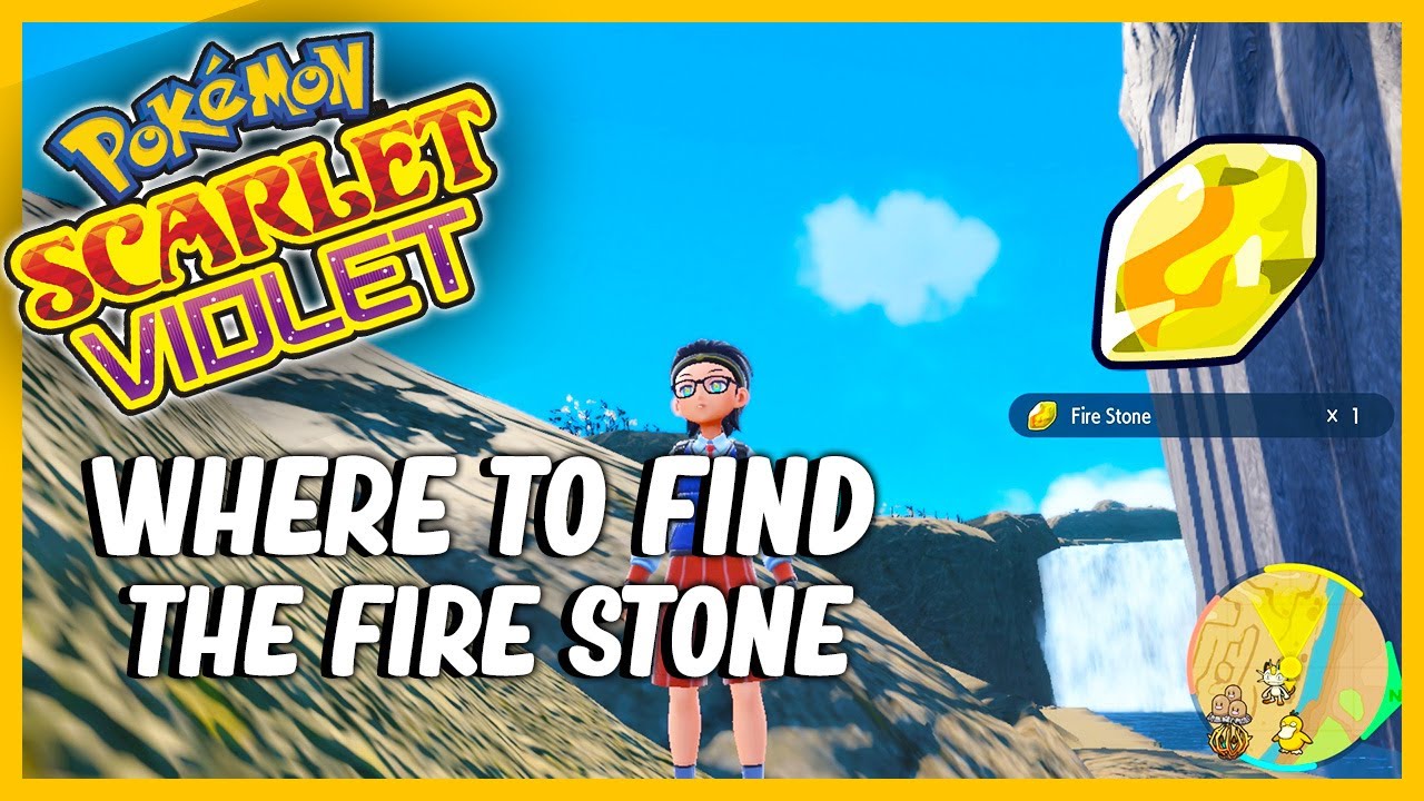 Where To Find the Fire Stone in Pokemon Scarlet and Violet - YouTube