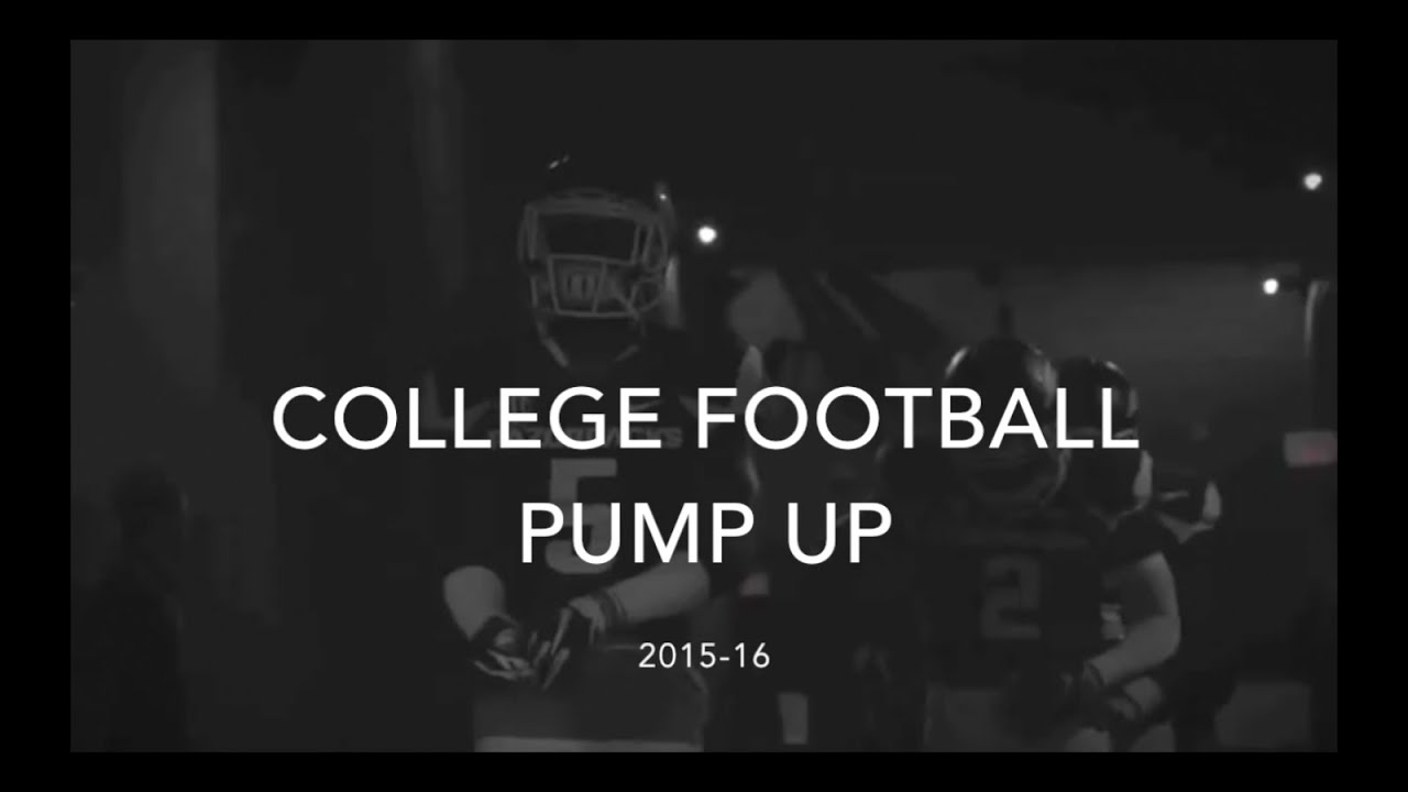 College Football Pump up 2016-17 "Outside" HD - YouTube