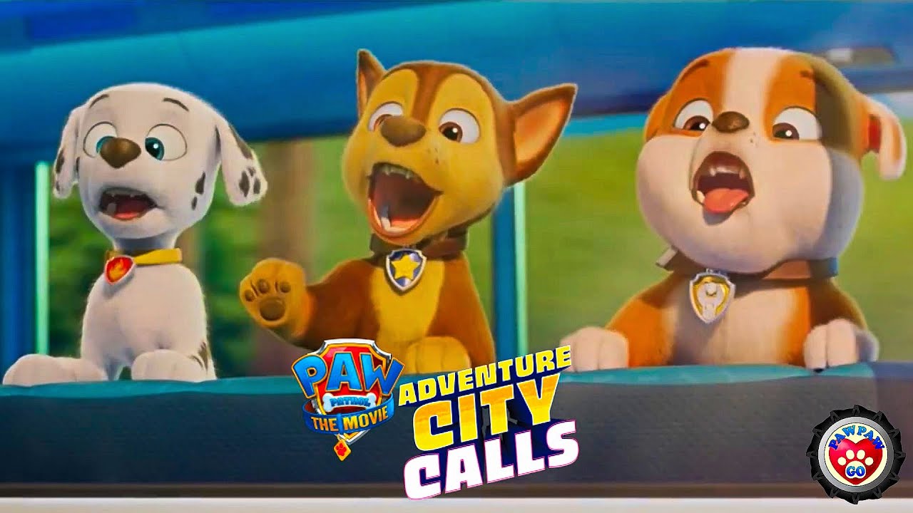 PAW Patrol The Movie Adventure City Calls - New Pups saves Adventure ...