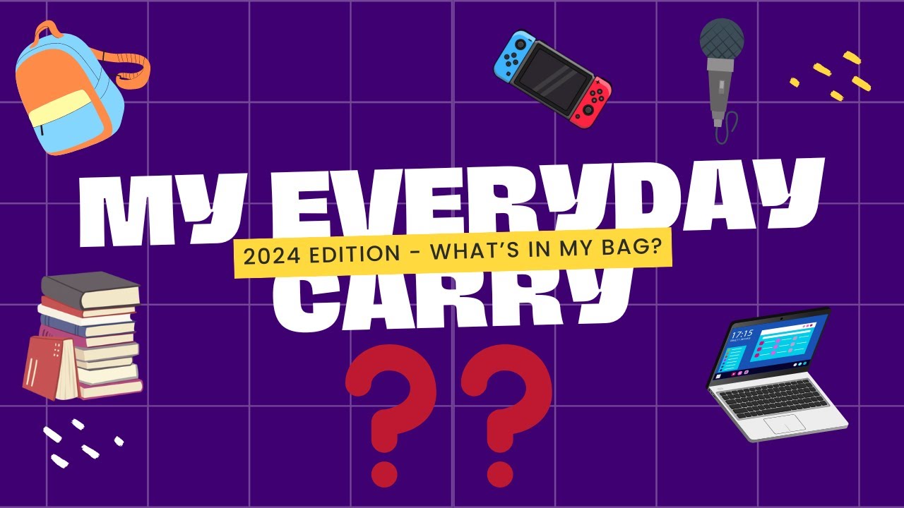 My EDC 2024 Edition - What's in My Tech Bag? - YouTube