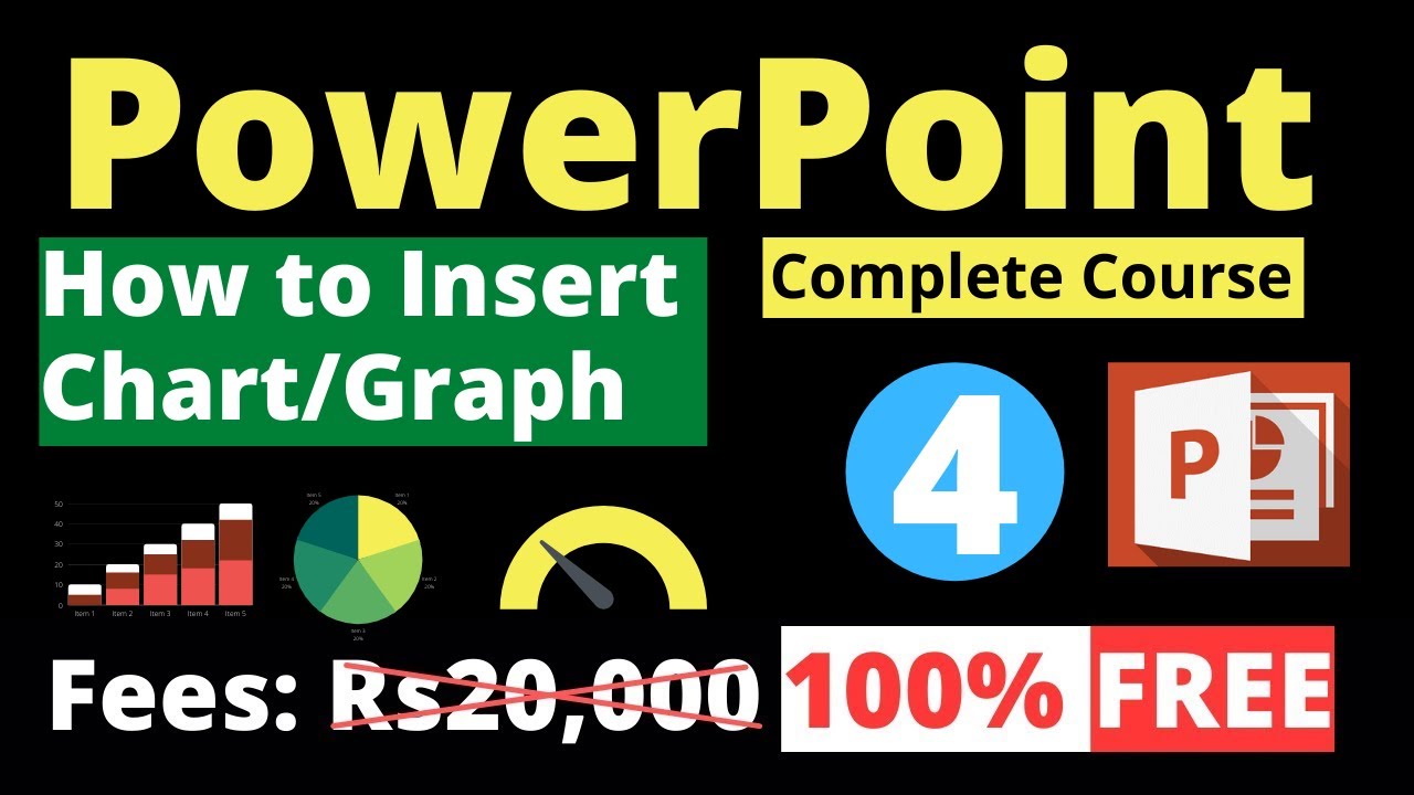 4. Powerpoint - How To Insert Chart And Graph In Powerpoint