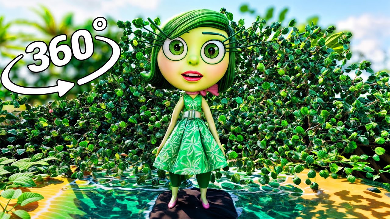 Inside Out 2 Disgust 50,000 TIMES! 360° | 4K VR 360 Video - YouTube