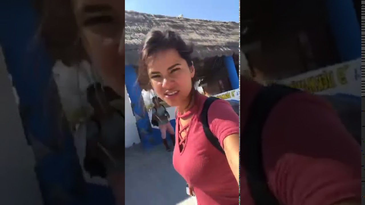 Ania Gadea sin Bra cantando en su Instagram - YouTube