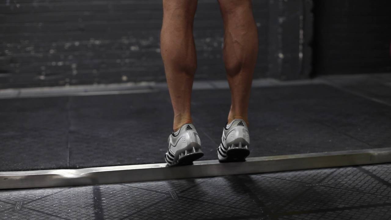 Dumbbell Calf Raises - YouTube