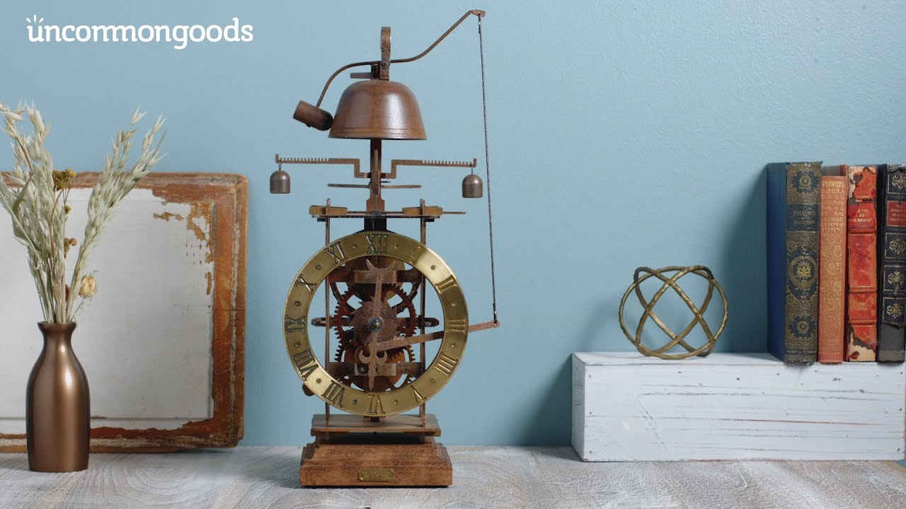 Gothic Mechanical Clock - YouTube