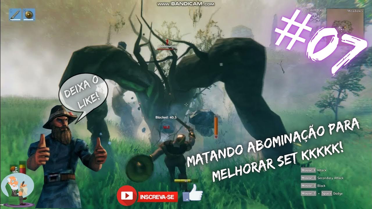 [2025] VALHEIM RTX 3050 # 07, MATANDO ABOMINAÇÃO PARA MELHORAR SET ...