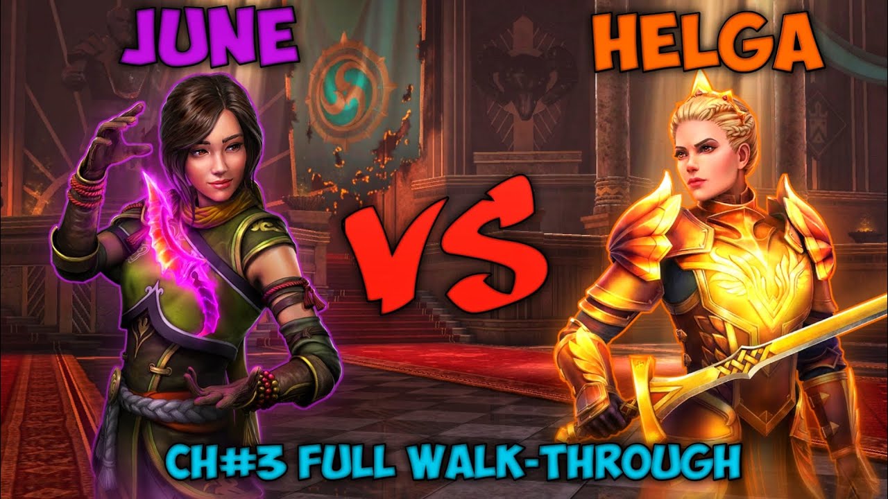 June's Heroic Path | Conquering Chapter-3 | Shadow Fight Arena - YouTube