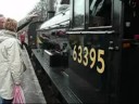 BR steam loco - Q6 63395 departs Grosmont, NYMR, 15-Mar-2008 - YouTube