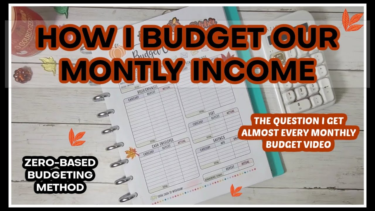 OCTOBER BUDGET | DOING THIS WAS A GAME CHANGER | HOW WE BUDGET OUR ...