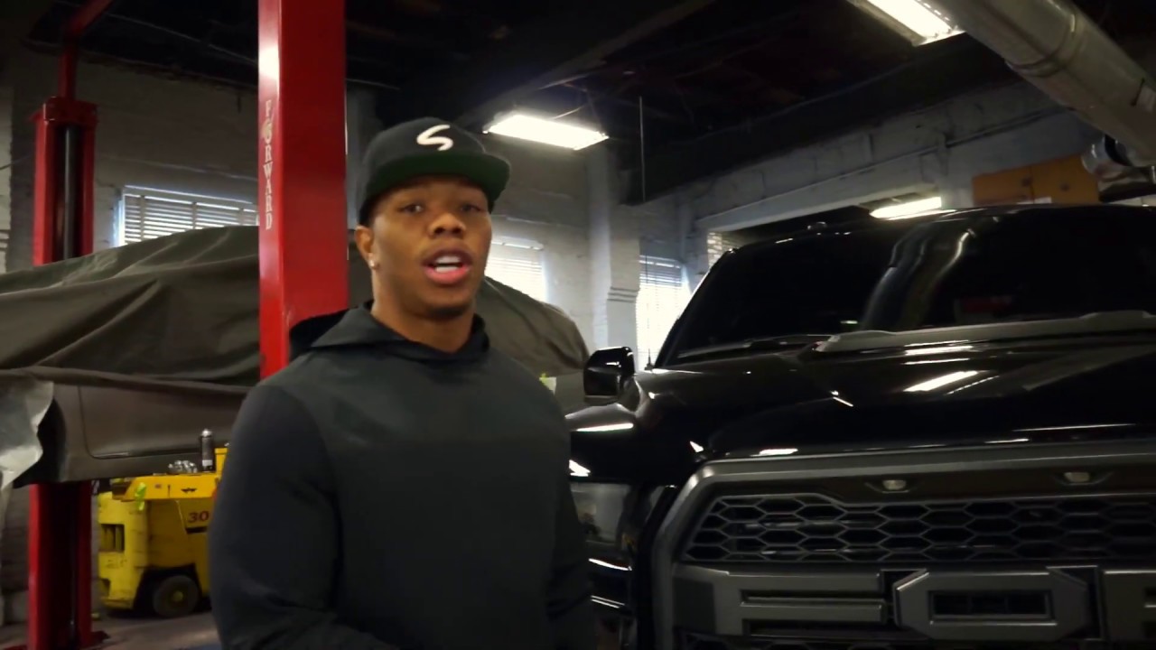 Ray Rice's Ford Raptor - YouTube
