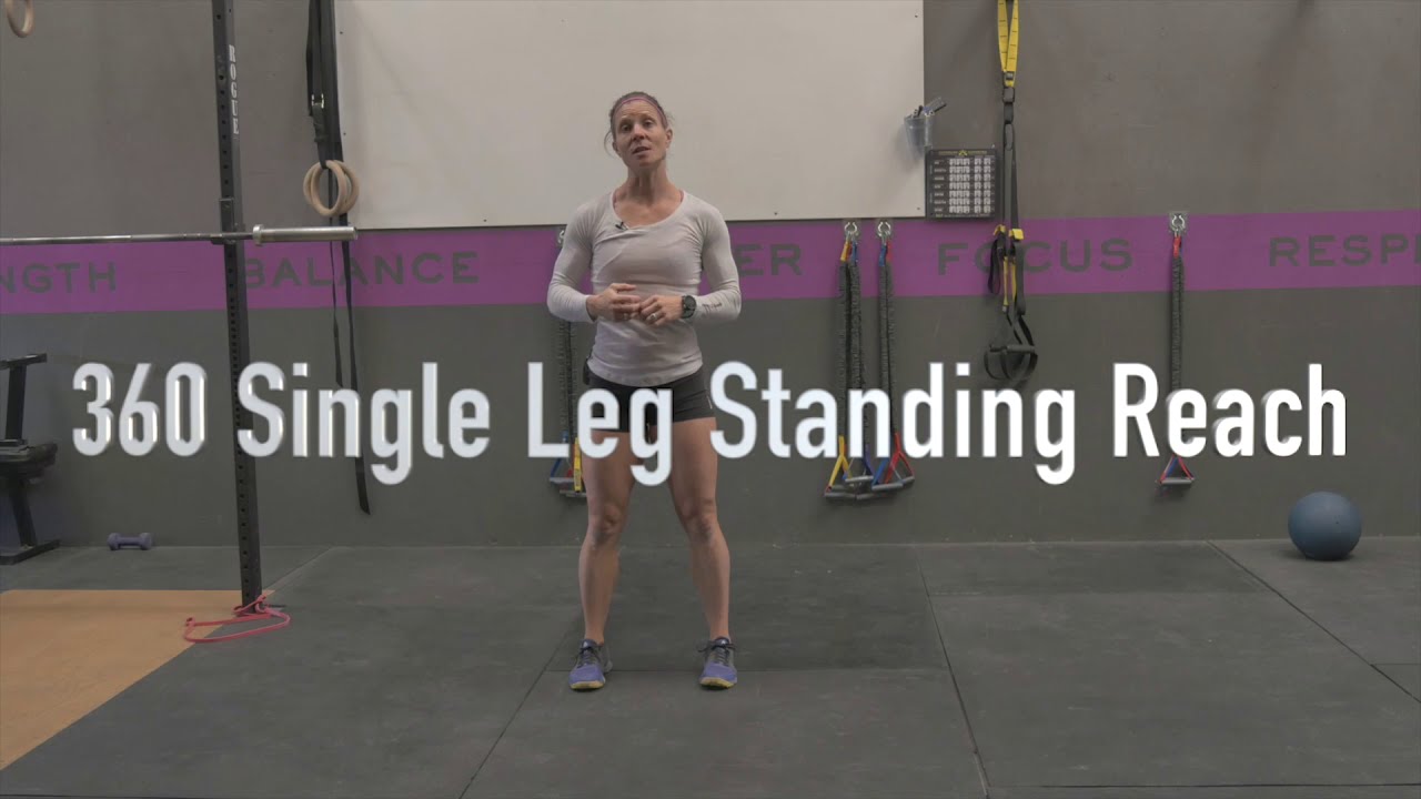 360 Single Leg Standing Reach - YouTube