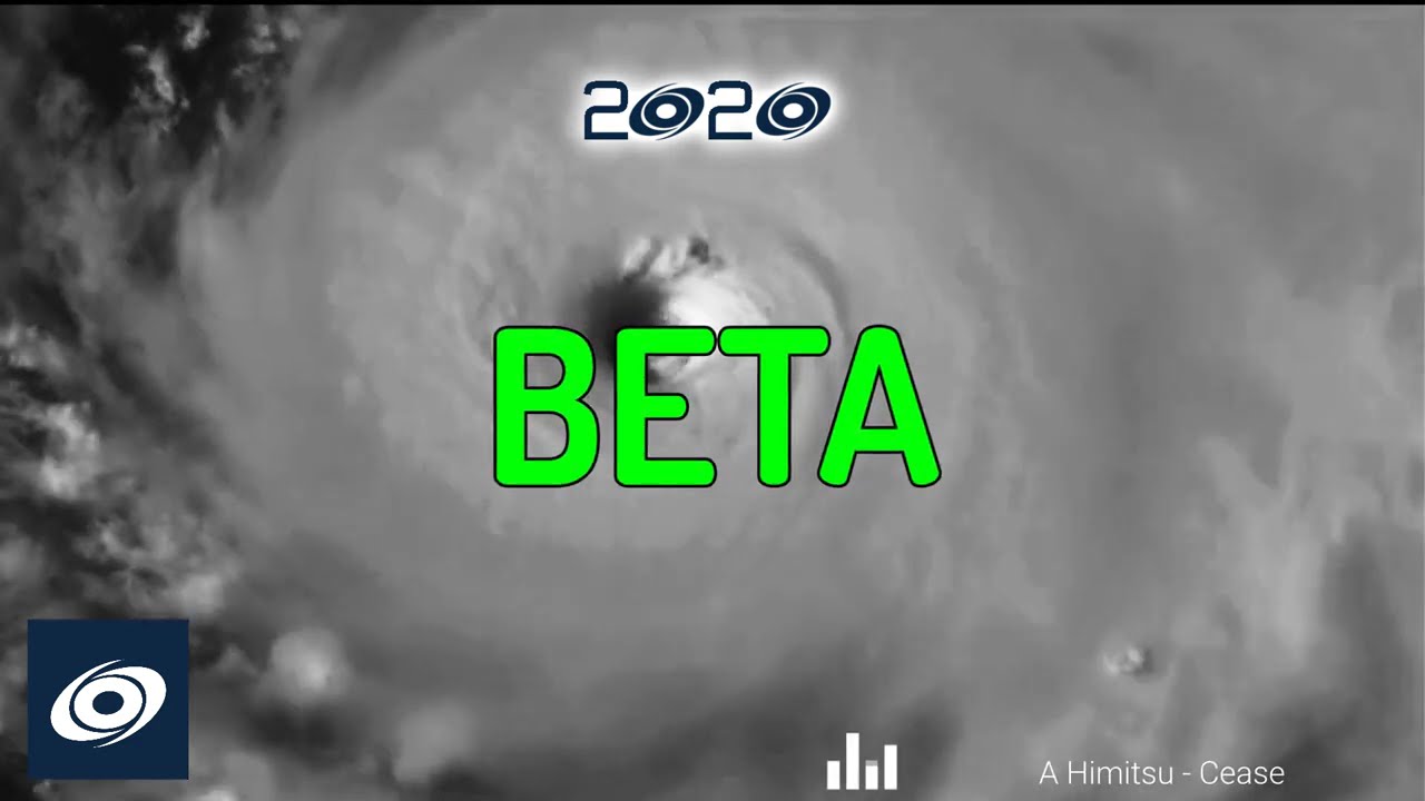 The Track of Tropical Storm Beta (2020) - YouTube