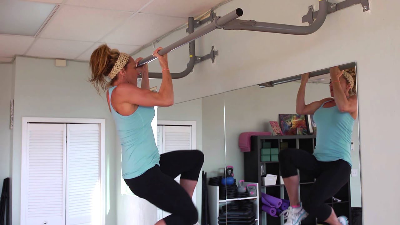 Legs in Front Pull-Ups : Getting Fit & Staying Fit - YouTube