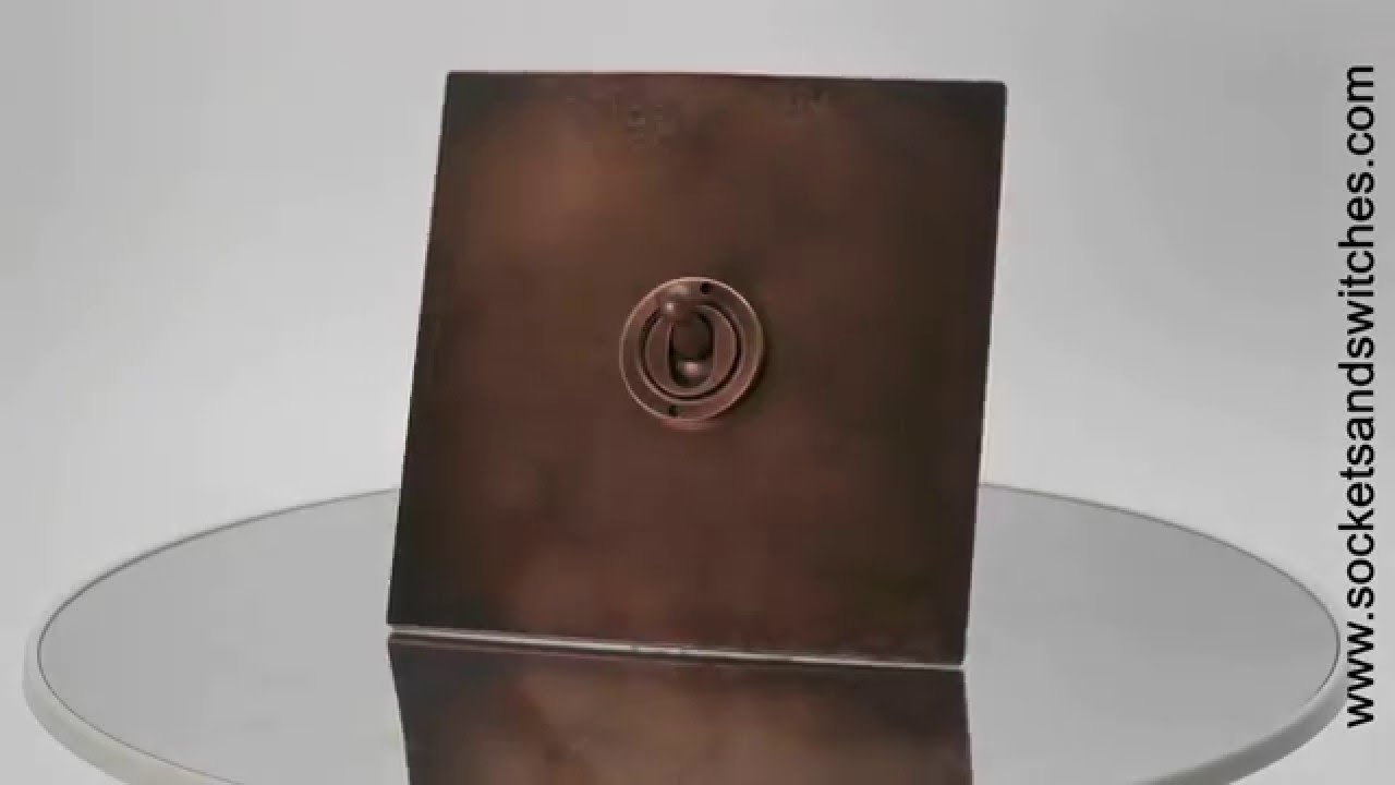 Natural Copper Sockets and Switches - YouTube