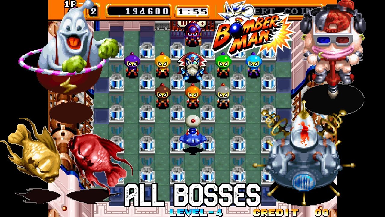 Neo Bomberman - All Bosses - YouTube