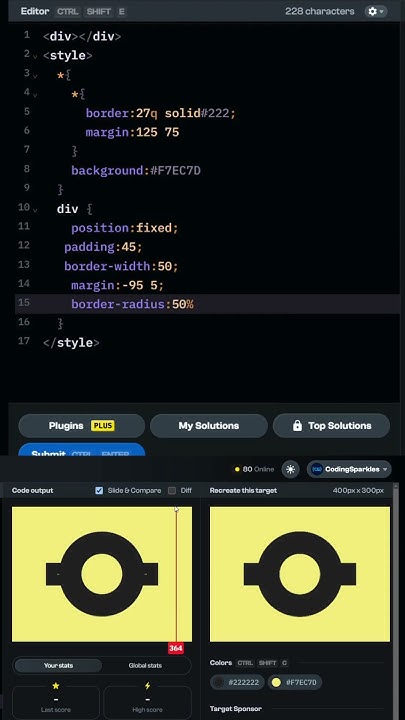 Css Battle Daily Targets Solution September 11 2024 Html Css Coding Shortsfeed Youtube