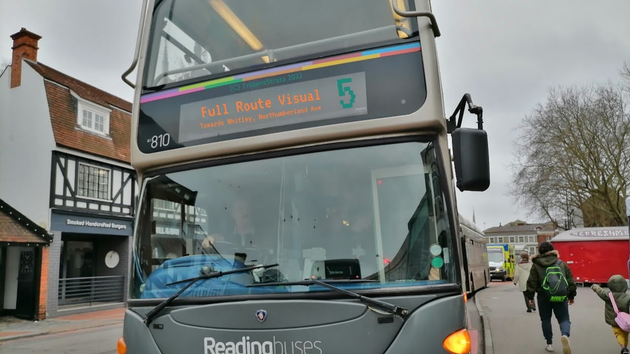 *FRV* Reading Buses Route 5 | Reading Station - Whitley, N'land Ave ...