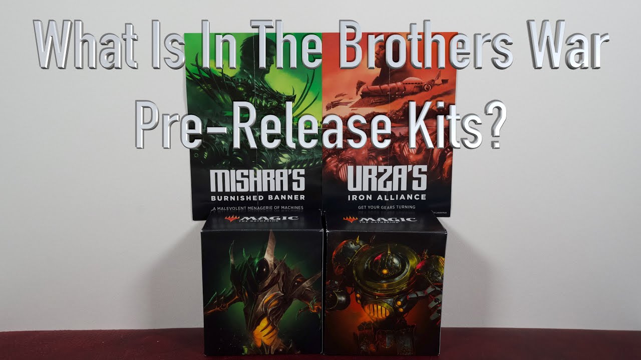 Brothers War Pre-Release Kits - YouTube
